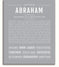 Abraham | Name Art Print – Name Stories