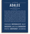 Adalee | Name Art Print – Name Stories