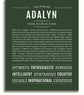 Adalyn | Name Art Print – Name Stories