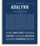 Adalynn | Name Art Print – Name Stories