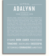 Adalynn | Name Art Print – Name Stories