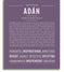 Adan | Name Art Print – Name Stories