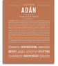 Adan | Name Art Print – Name Stories