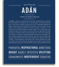 Adan | Name Art Print – Name Stories