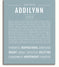 Addilynn | Name Art Print – Name Stories