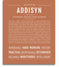 Addisyn | Name Art Print – Name Stories