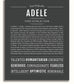 Adele | Name Art Print – Name Stories