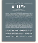 Adelyn | Name Art Print – Name Stories