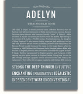 Adelyn | Name Art Print – Name Stories