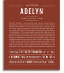 Adelyn | Name Art Print – Name Stories