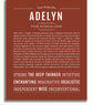 Adelyn | Name Art Print – Name Stories