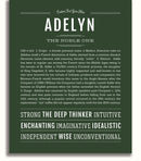 Adelyn | Name Art Print – Name Stories