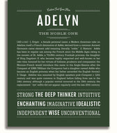 Adelyn | Name Art Print – Name Stories