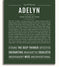 Adelyn | Name Art Print – Name Stories