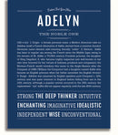 Adelyn | Name Art Print – Name Stories