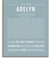 Adelyn | Name Art Print – Name Stories