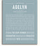 Adelyn | Name Art Print – Name Stories