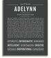 Adelynn | Name Art Print – Name Stories