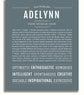 Adelynn | Name Art Print – Name Stories