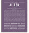 Aileen | Name Art Print – Name Stories