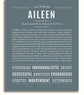 Aileen | Name Art Print – Name Stories