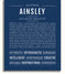 Ainsley | Name Art Print – Name Stories