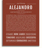Alejandro | Name Art Print – Name Stories