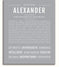 Alexander | Name Art Print – Name Stories