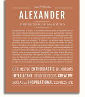 Alexander | Name Art Print – Name Stories