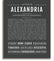 Alexandria Personalized Name Meaning Art Prints – Name Stories