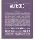 Alfredo | Name Art Print – Name Stories