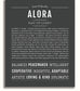 Alora | Name Art Print – Name Stories