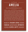 Amelia | Name Art Print – Name Stories