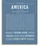 America | Name Art Print – Name Stories