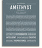 Amethyst | Name Art Print – Name Stories