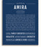 Amira | Name Art Print – Name Stories