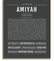 Amiyah | Name Art Print – Name Stories