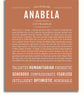 Anabela | Name Art Print – Name Stories