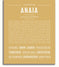Anaia | Name Art Print – Name Stories