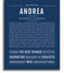 Andrea | Name Art Print – Name Stories