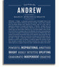 Andrew | Name Art Print – Name Stories