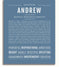 Andrew | Name Art Print – Name Stories