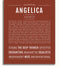 Angelica | Name Art Print – Name Stories