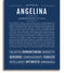Angelina | Name Art Print – Name Stories
