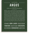 Angus | Name Art Print – Name Stories