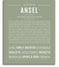 Ansel Personalized Name Meaning Art Prints – Name Stories