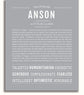 Anson (female) | Name Art Print – Name Stories