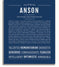 Anson (male) | Name Art Print – Name Stories