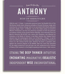 Anthony | Name Art Print – Name Stories