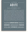 Aoife Personalized Name Meaning Art Prints – Name Stories
